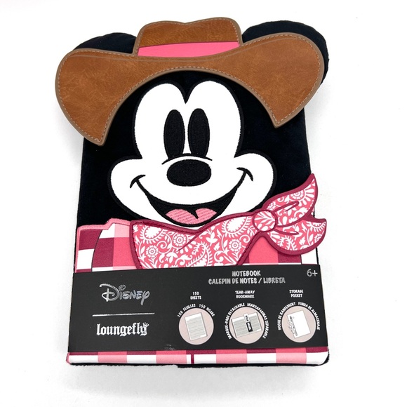 Loungefly | Office | Disney Loungefly Mickey Mouse Western Cowboy Plush ...